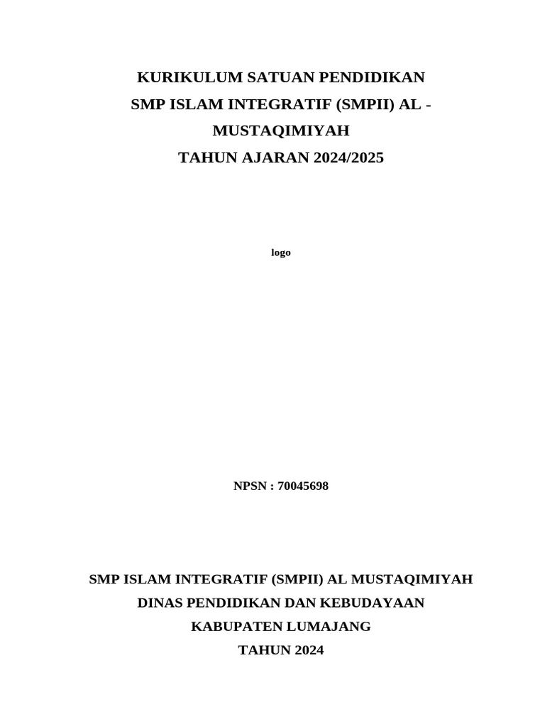 Draft KSP 2024 - 2025 Marina Revisi | PDF