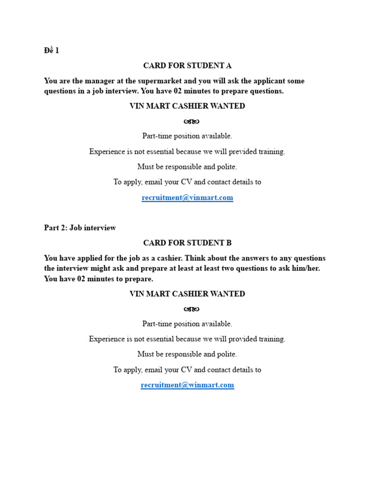 Job Interview On Thi Pdf Job Interview Recruitment