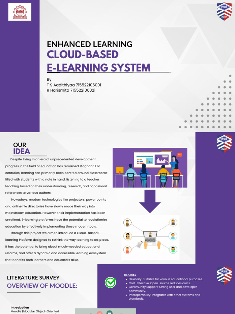 Cloud-Based E-Learning Platform | PDF | Educational Technology | Cloud Computing