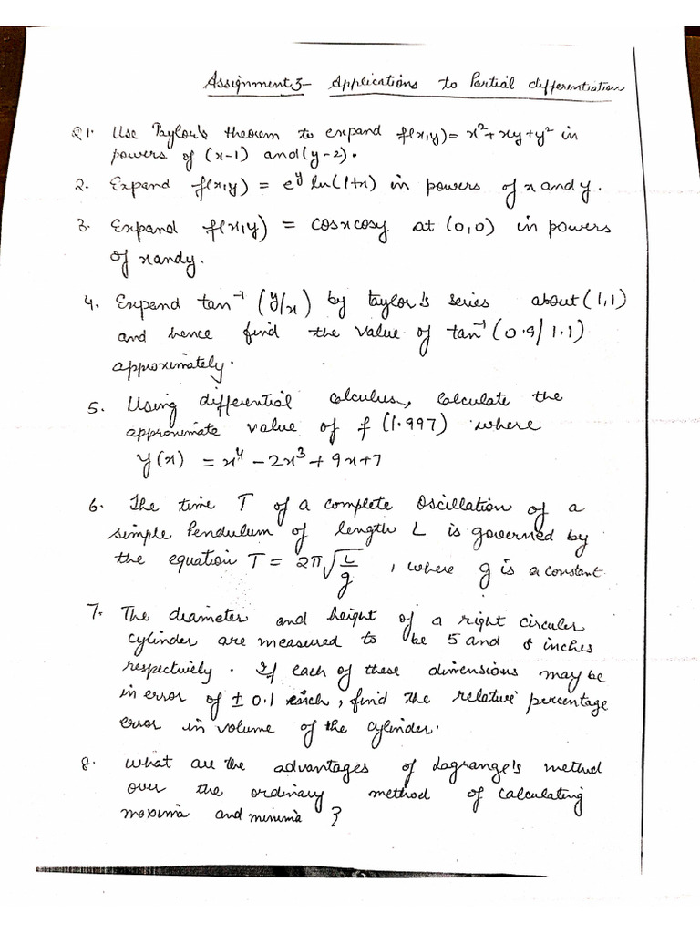 Engeneering Mathematics 1 | PDF