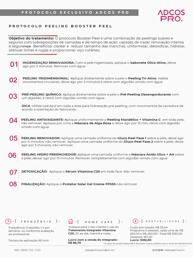 Protocolo Peeling Booster Peel (1) 2 | PDF