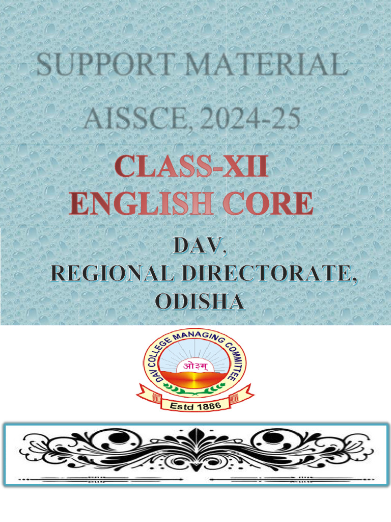 English Core Final | PDF | Reading Comprehension | Cultural Diversity