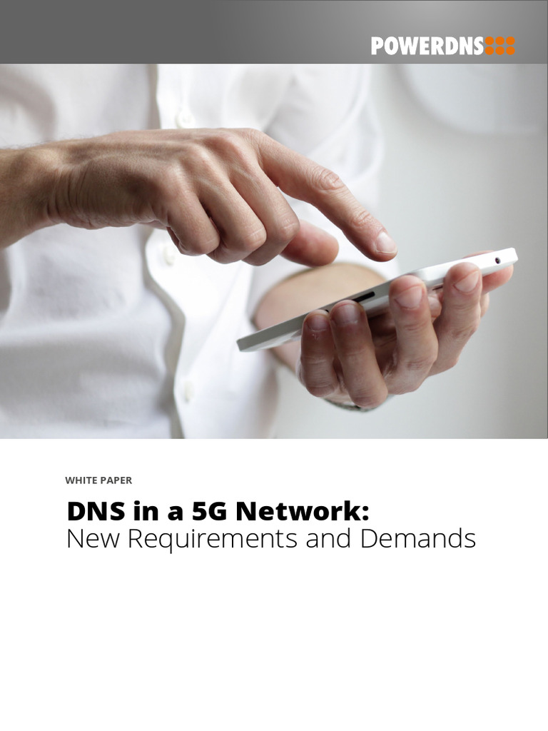 PowerDNS_Whitepaper_DNS_in_a_5G_Network | PDF | Domain Name System | Computer Network