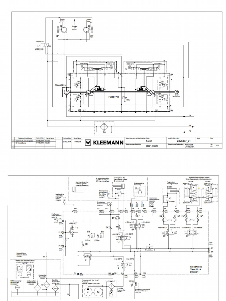 MC09 Hydraulic Schematic - Open File | PDF
