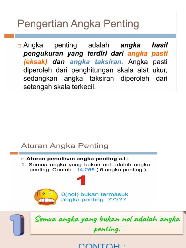 Angka Penting | PDF