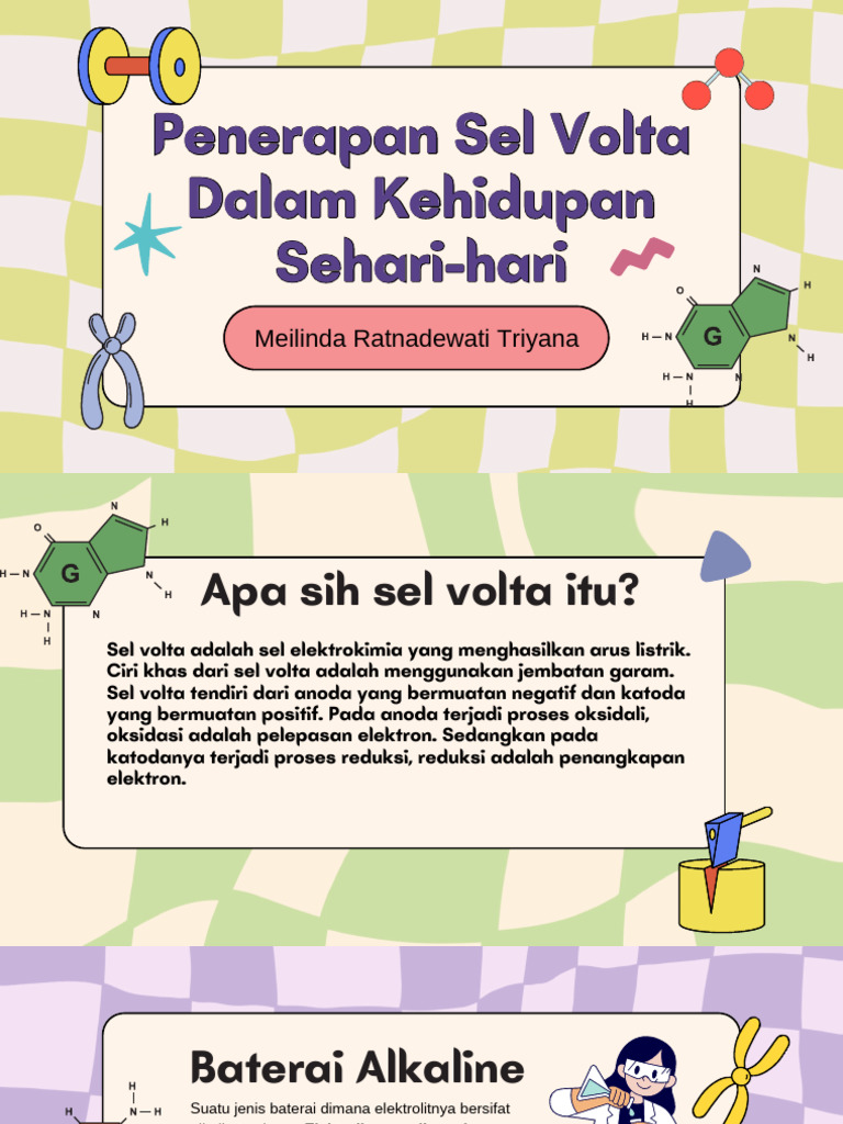 Penerapan Sel Volta Dalam Kehidupan Sehari-Hari | PDF