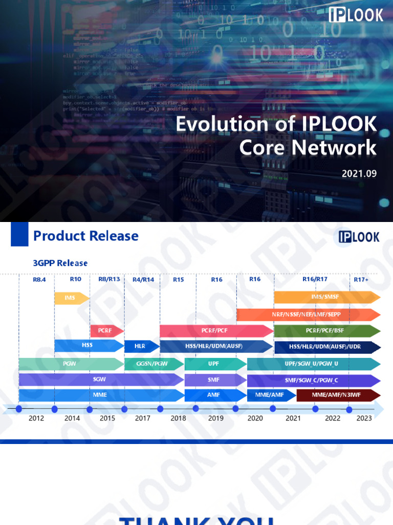IPLOOK Core Network Evolution | PDF