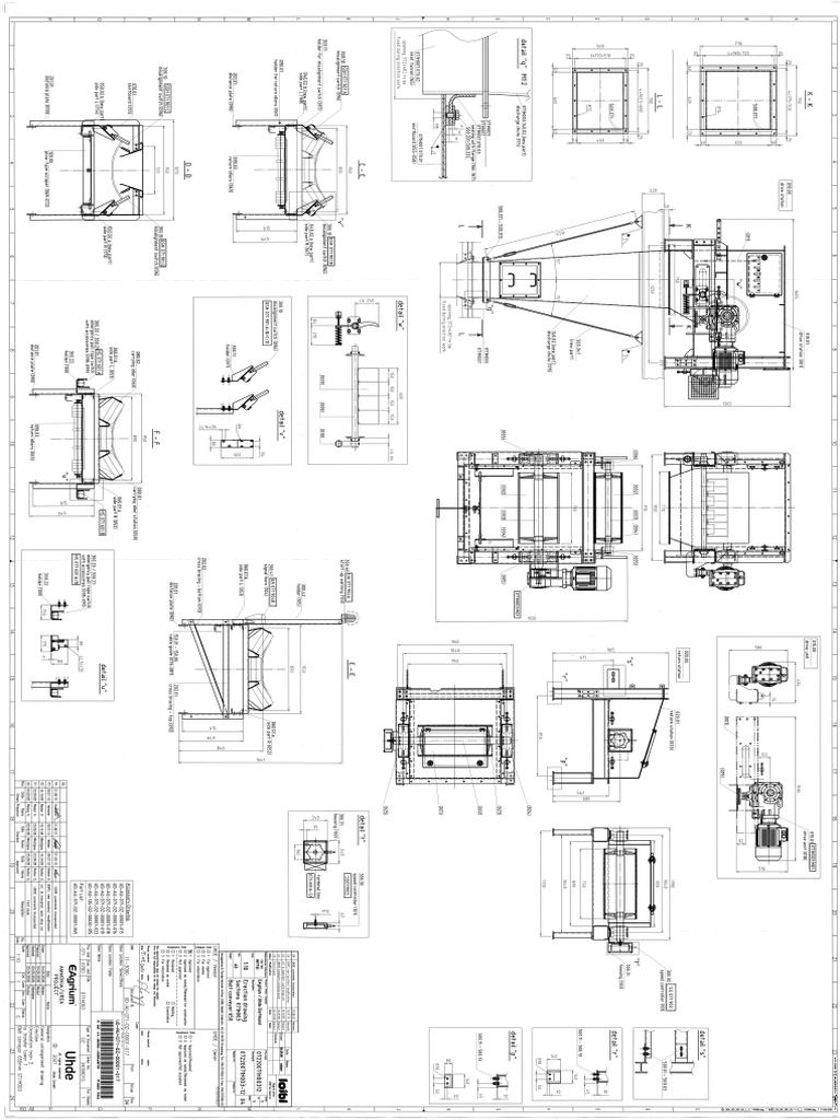 UD-AU-071-DZ-00001-017 - 000 - 04 - Erection General Arrangement Drawing 3 - 071H003 | PDF