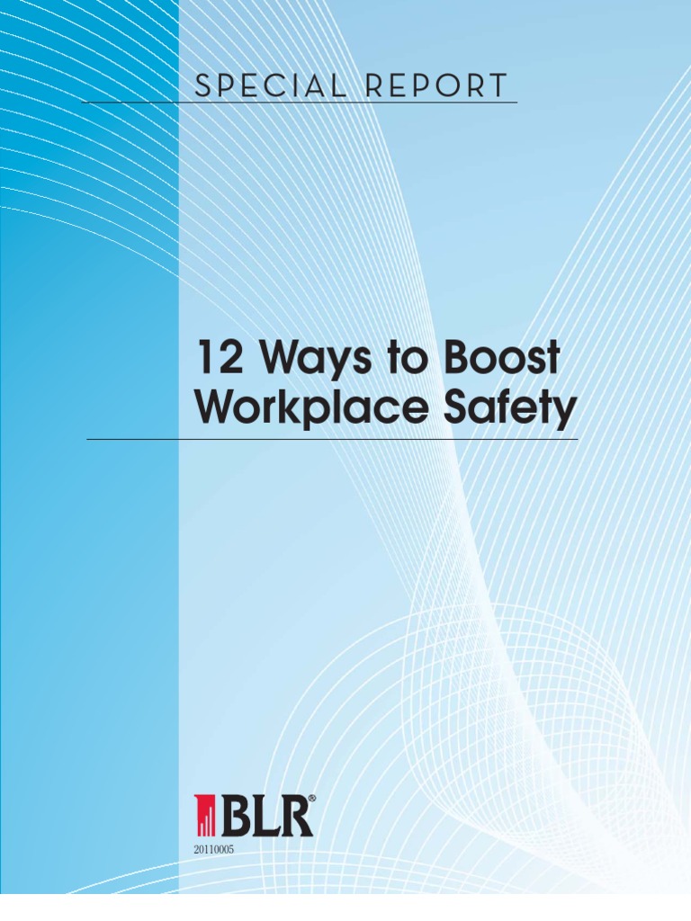 12 Ways To Boost Workplace Safety | PDF | Employment | Occupational ...