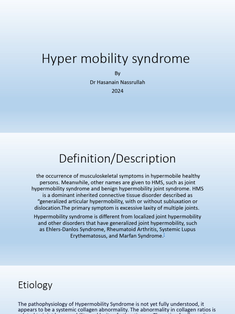 HMS (1) | PDF | Medical Specialties | Musculoskeletal Disorders