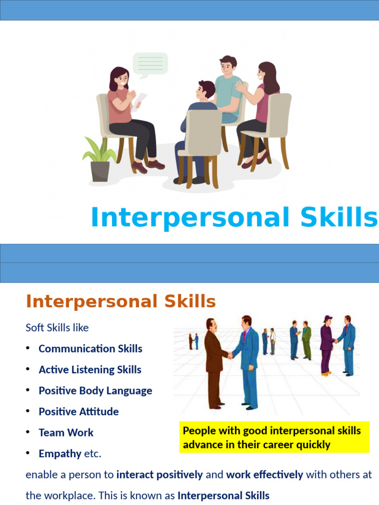 Interpersonal Skills | PDF