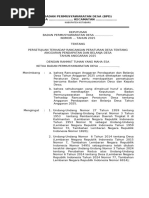 Perdes Perubahan RKP Desa 2025 - Kopdes MP (WWW - Ciptadesa.com) | PDF