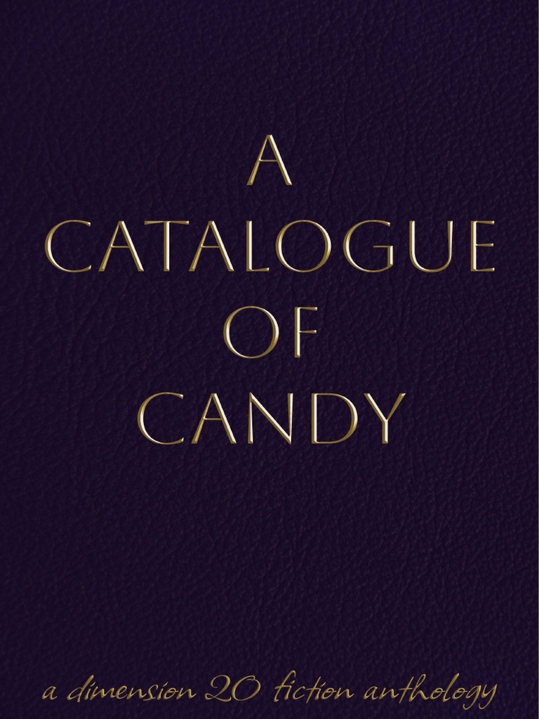 ACatalogueof Candy | PDF