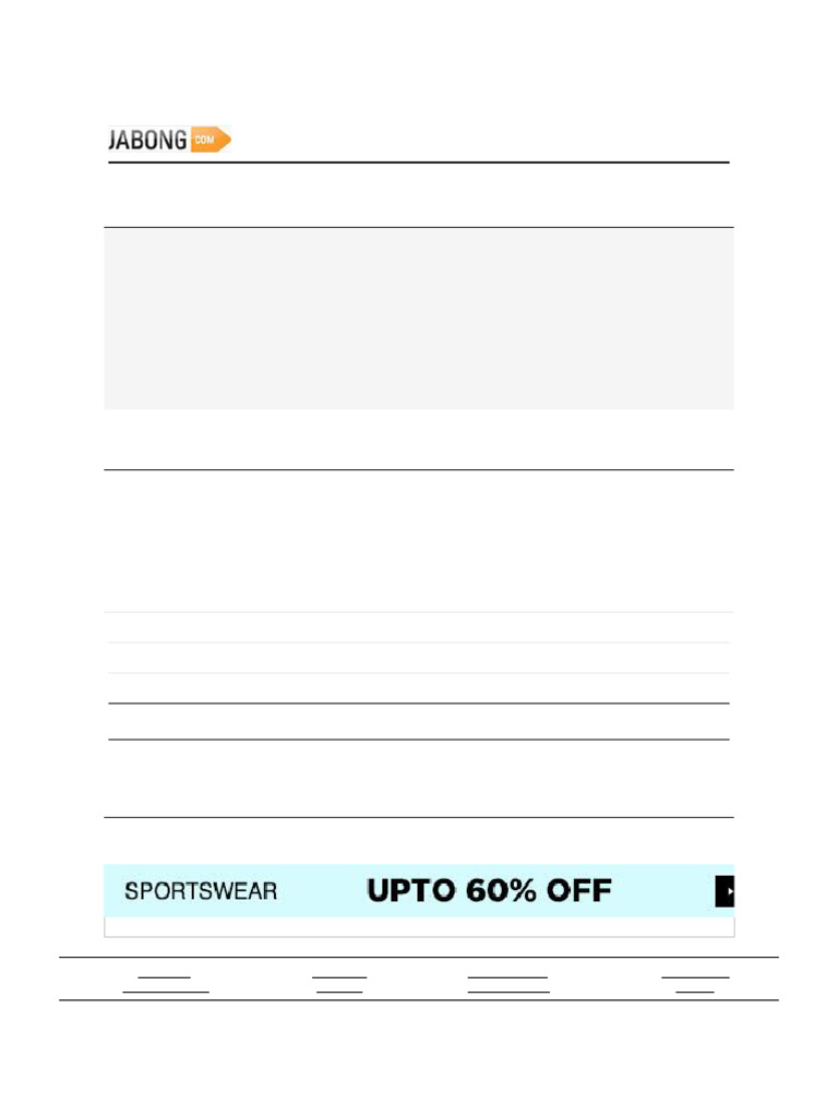 Uniform Bill for Grey Solid Suit | PDF