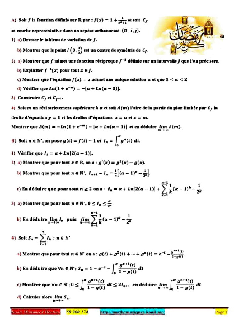 Analyse mathématique avancée | PDF | Asymptote | Analyse mathématique