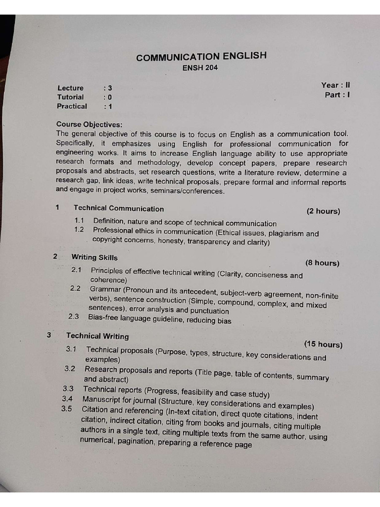 communications English | PDF