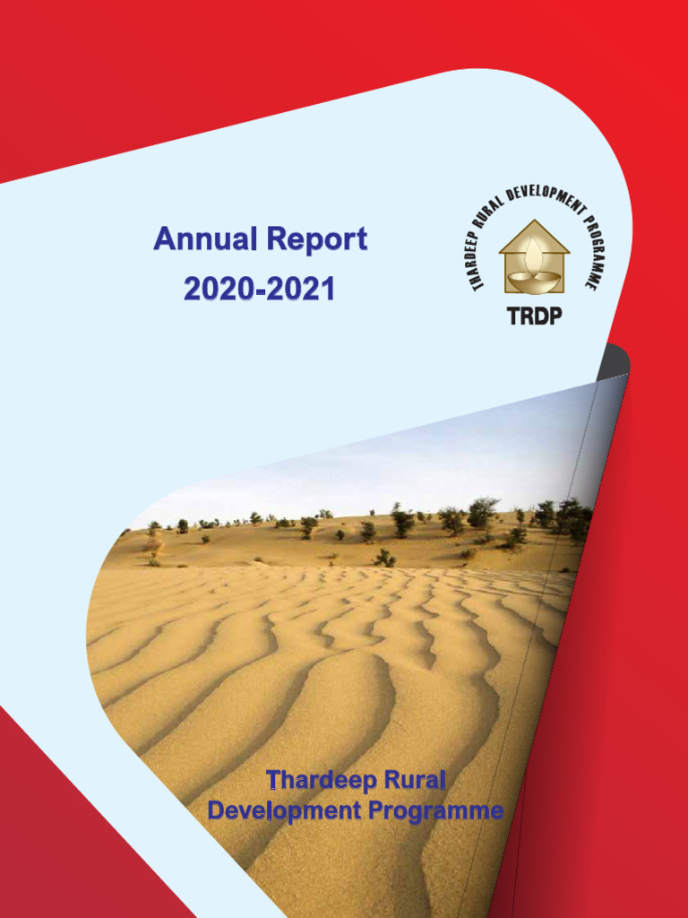 TRDP Annual Report Final | PDF | Malnutrition | Agriculture