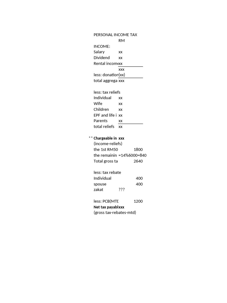 Income Tax Calculation Format | PDF | Microeconomics | Government Finances