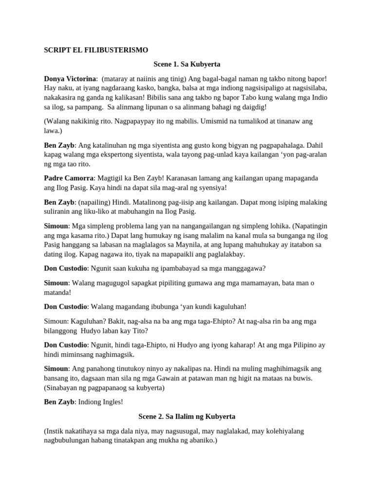 El Fili Script | PDF
