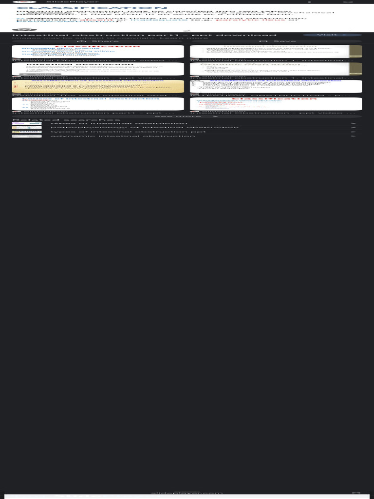 Dynamic Ileus - Google Search | PDF