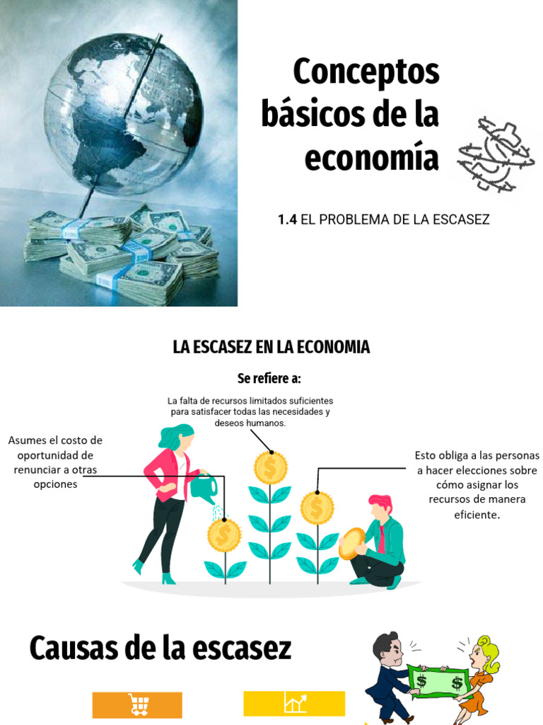 Escasez (Economía) | PDF | Ciencias económicas | Costo de oportunidad