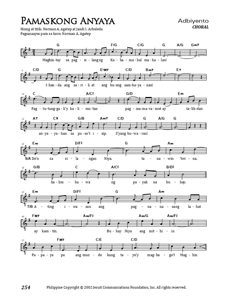 37 Pamaskong Anyaya (Arboleda-Agatep) (PN) | PDF