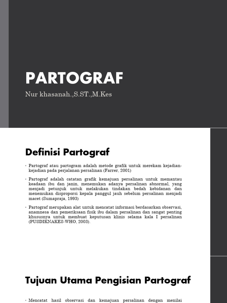 Panduan Penggunaan Partograf Kala 4 | PDF