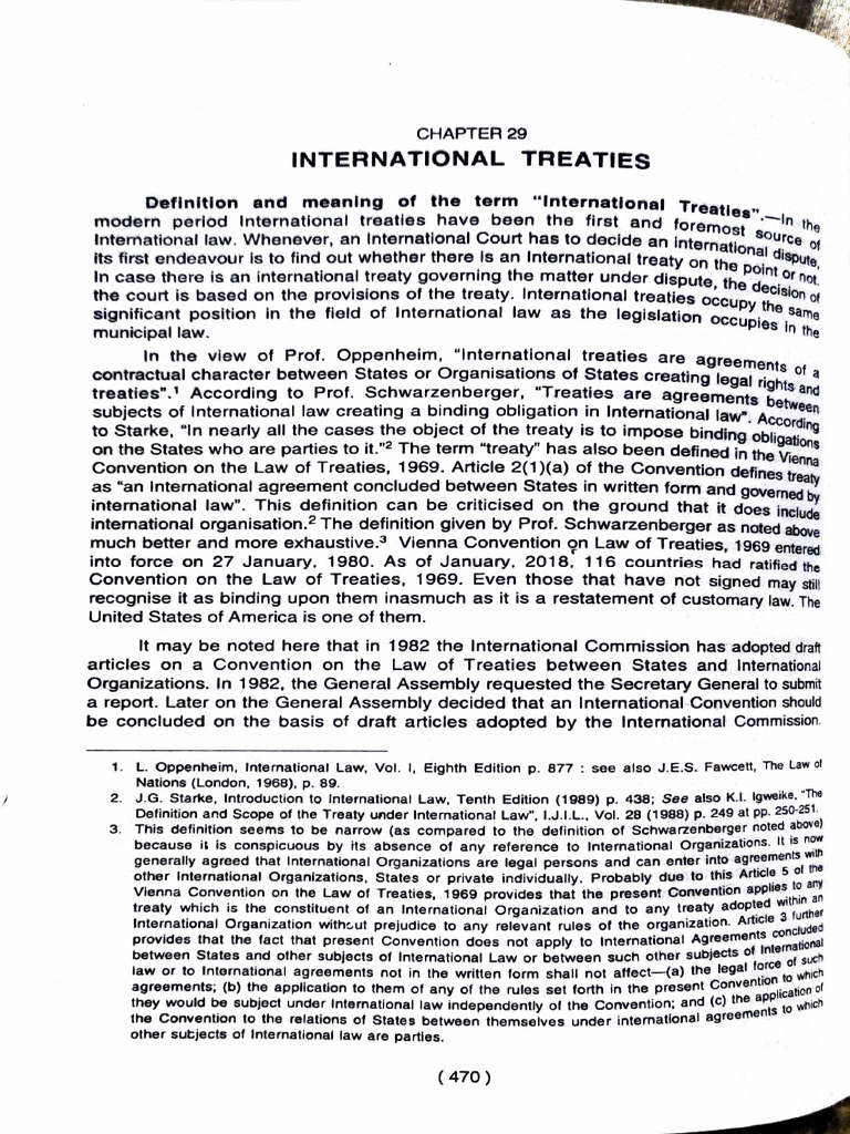 International Treaties | PDF | Treaty | Ratification