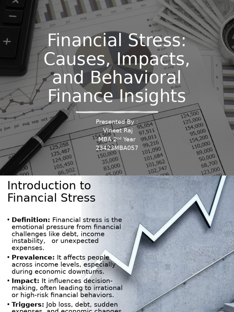Understanding Financial Stress Factors | PDF | Behavioral Economics ...