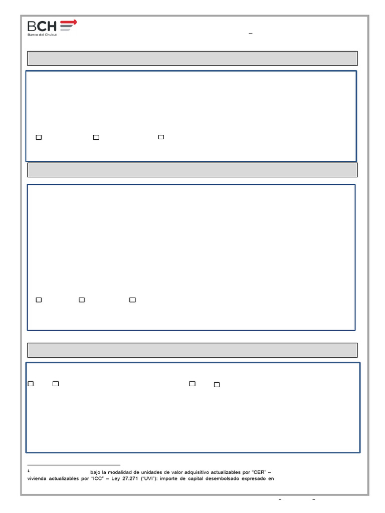 Form 427 UVA | PDF | Hipotecas | Interés