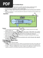 Goldstein's Anode Ray Experiment Insights | PDF