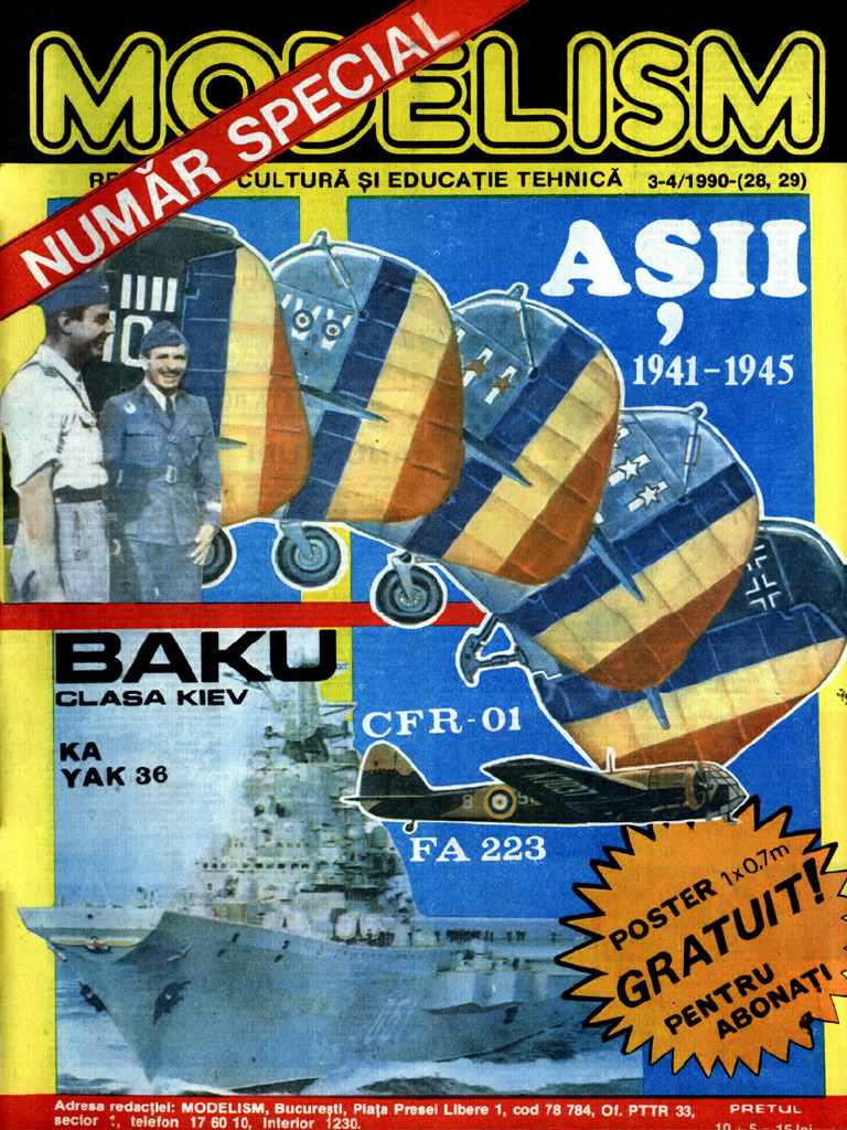 Cristian Crăciunoiu - Modelism 1990_3-4 (1990) | PDF