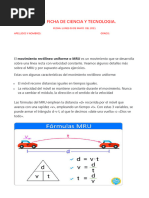 Triangulos_de_Magnitudes_MRU_MRUA | PDF