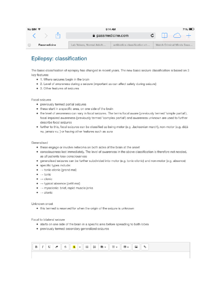 Part-1-2018-Neurology-Notes | PDF
