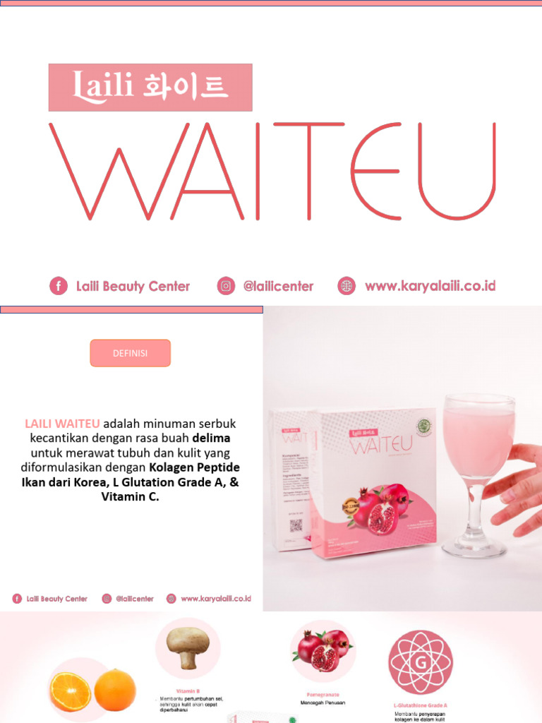 Manfaat Laili Waiteu untuk Kecantikan | PDF
