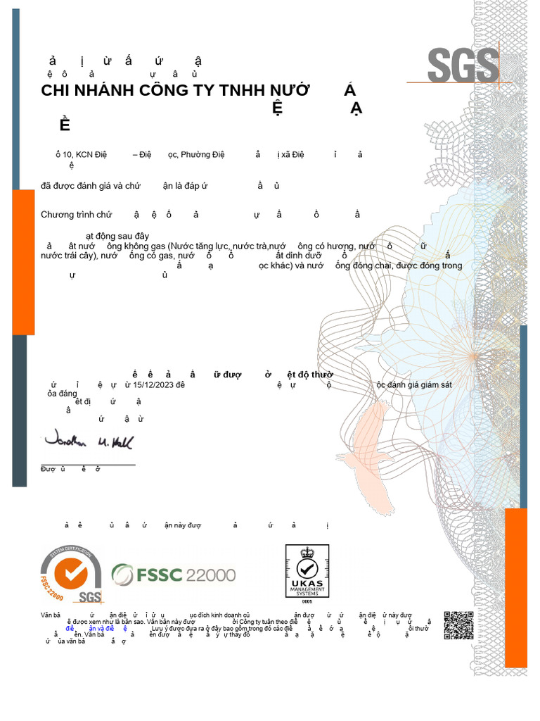 3311 - QNP - FSSC22K 2023-2026 - Ver5.1 VN | PDF