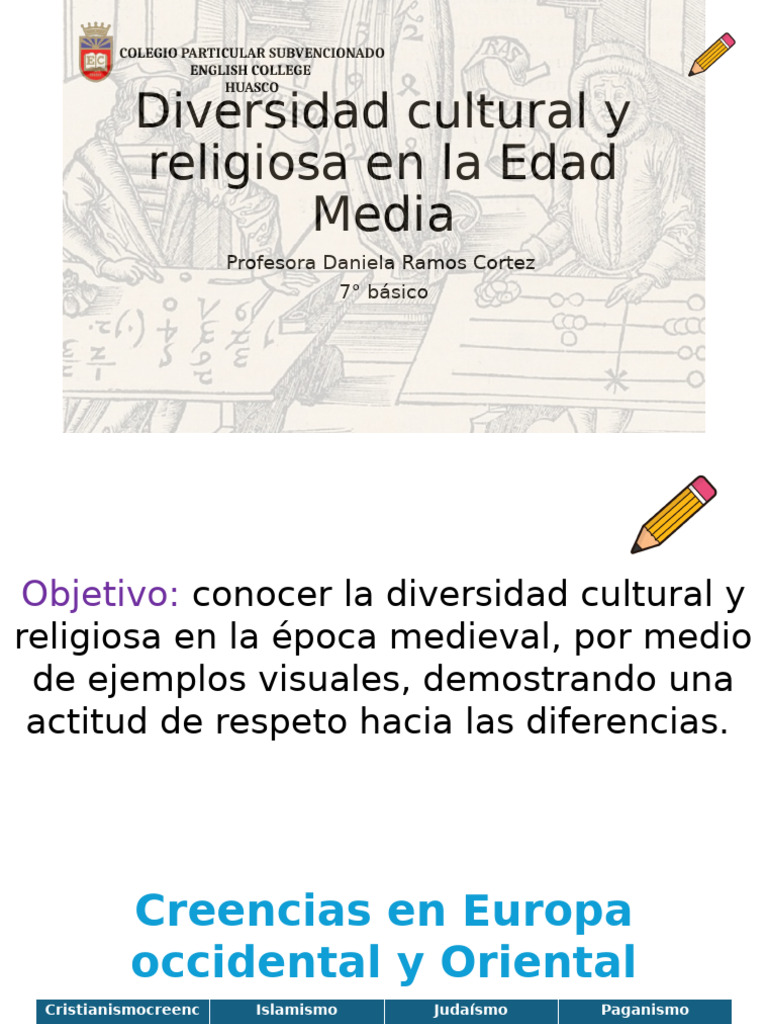 Diversidad Cultural y Religiosa en La Edad Media | PDF | Paganismo | Monoteísmo