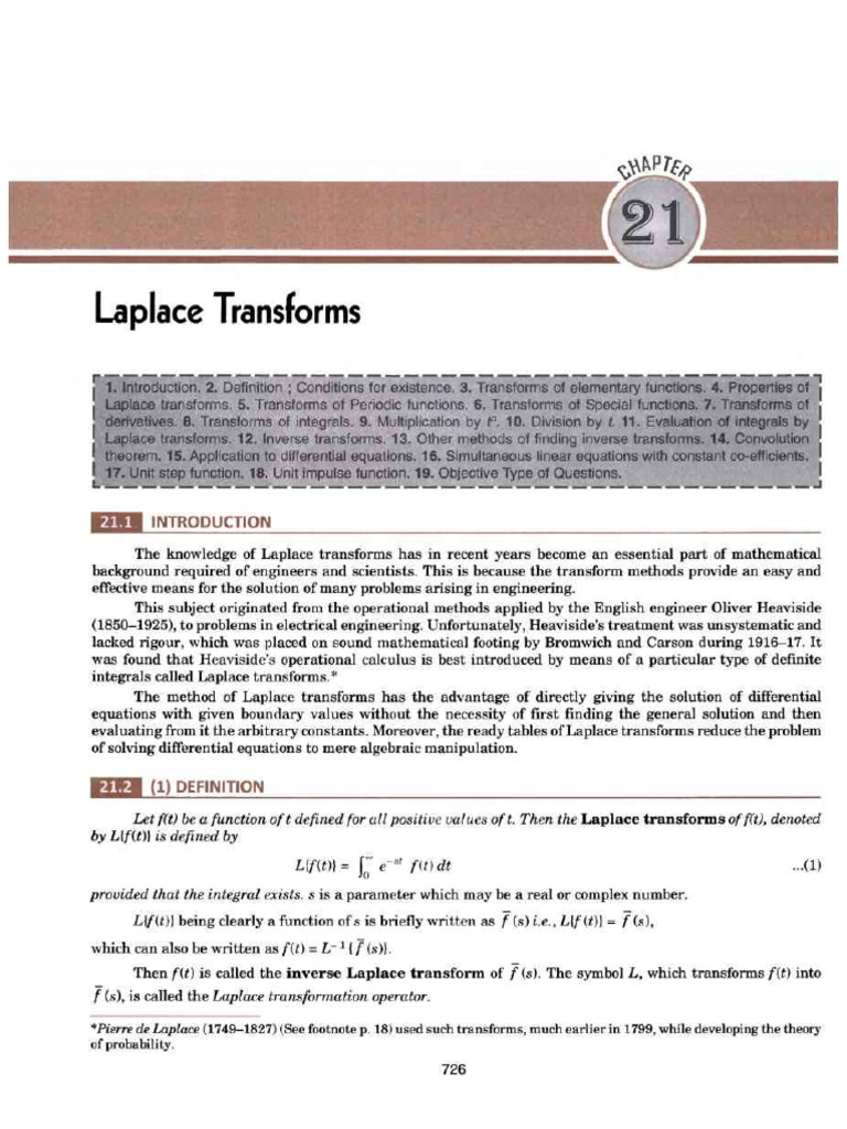 Laplace | PDF