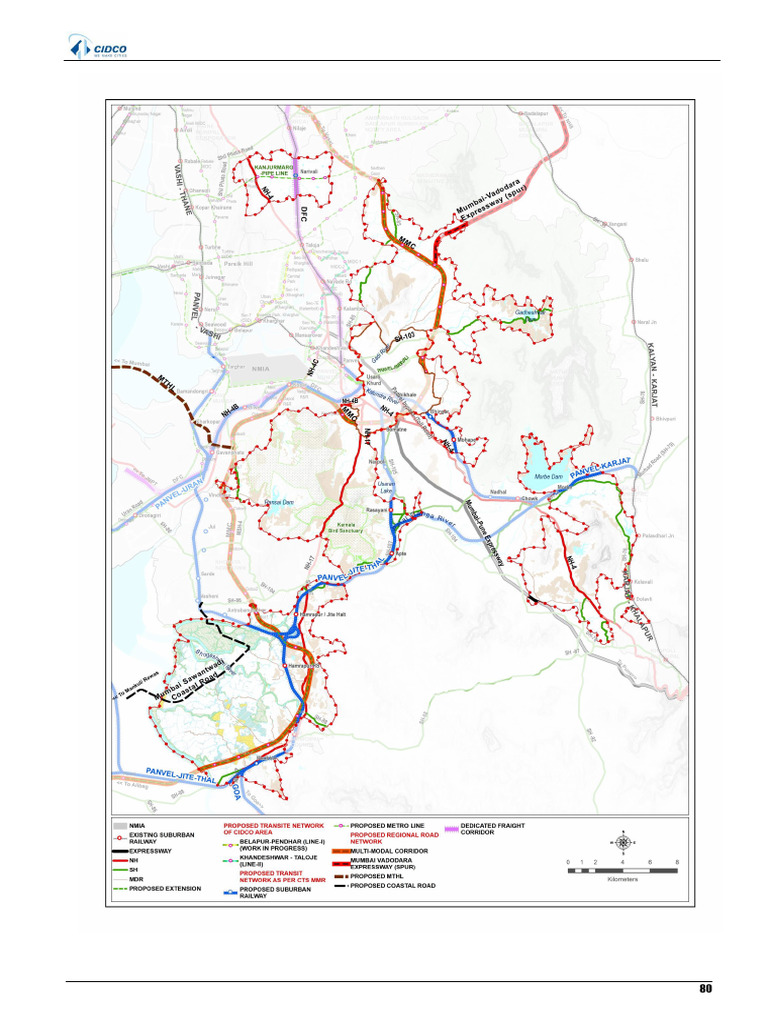 NAINA Development Plan Map 2014-2034 | PDF