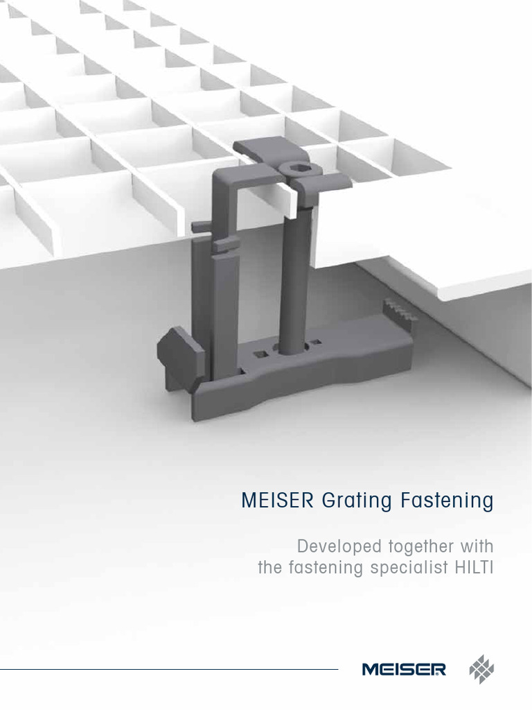 MEISER-HILTI Grating Clamp Benefits | PDF | Manufactured Goods ...
