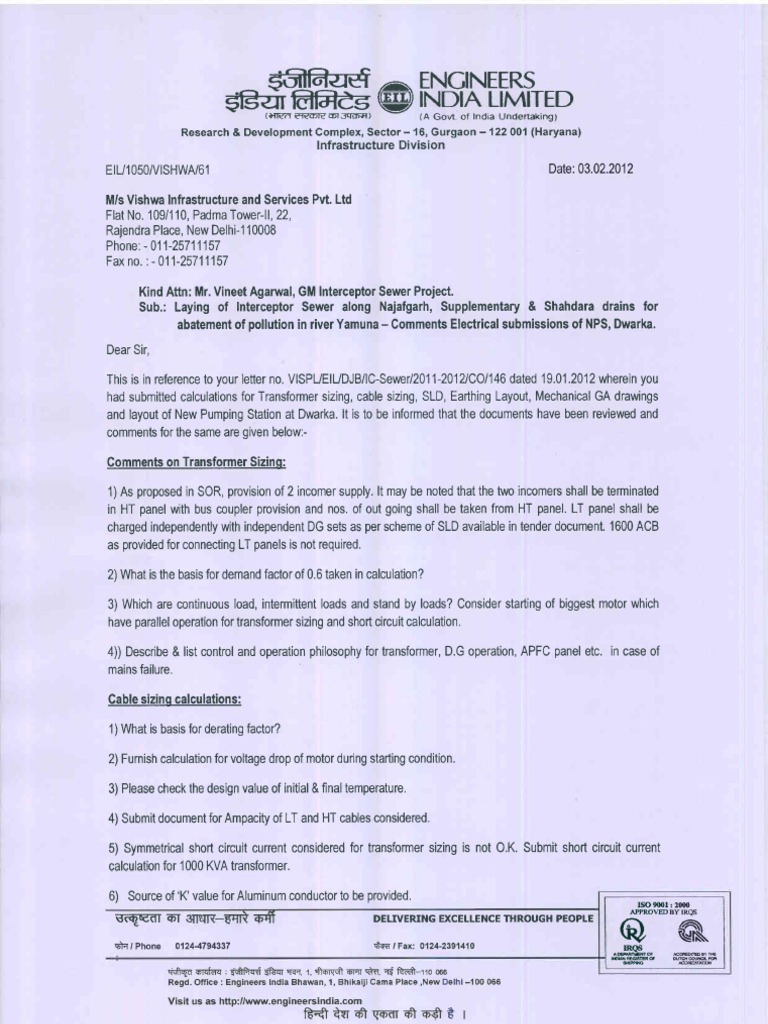 EIL Letter No61 | Download Free PDF | Relay | Transformer