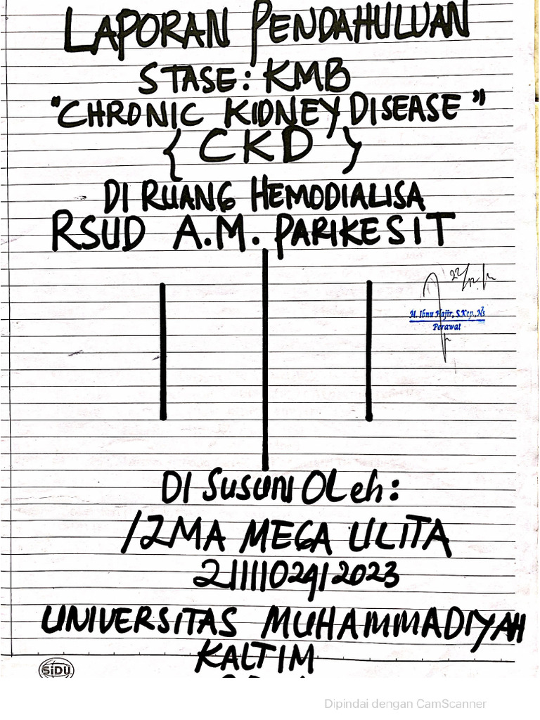 LP Hemodialisa CKD | PDF