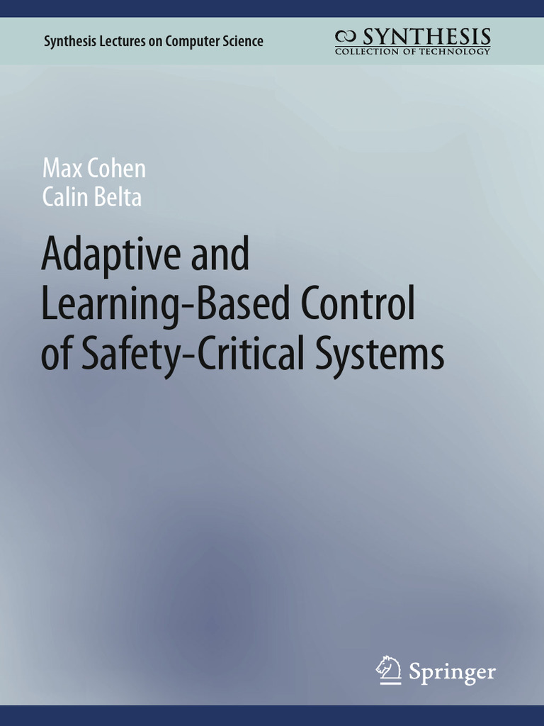 Adaptive and Learning Based Control of Safety Critical Systems | PDF | Stability Theory ...