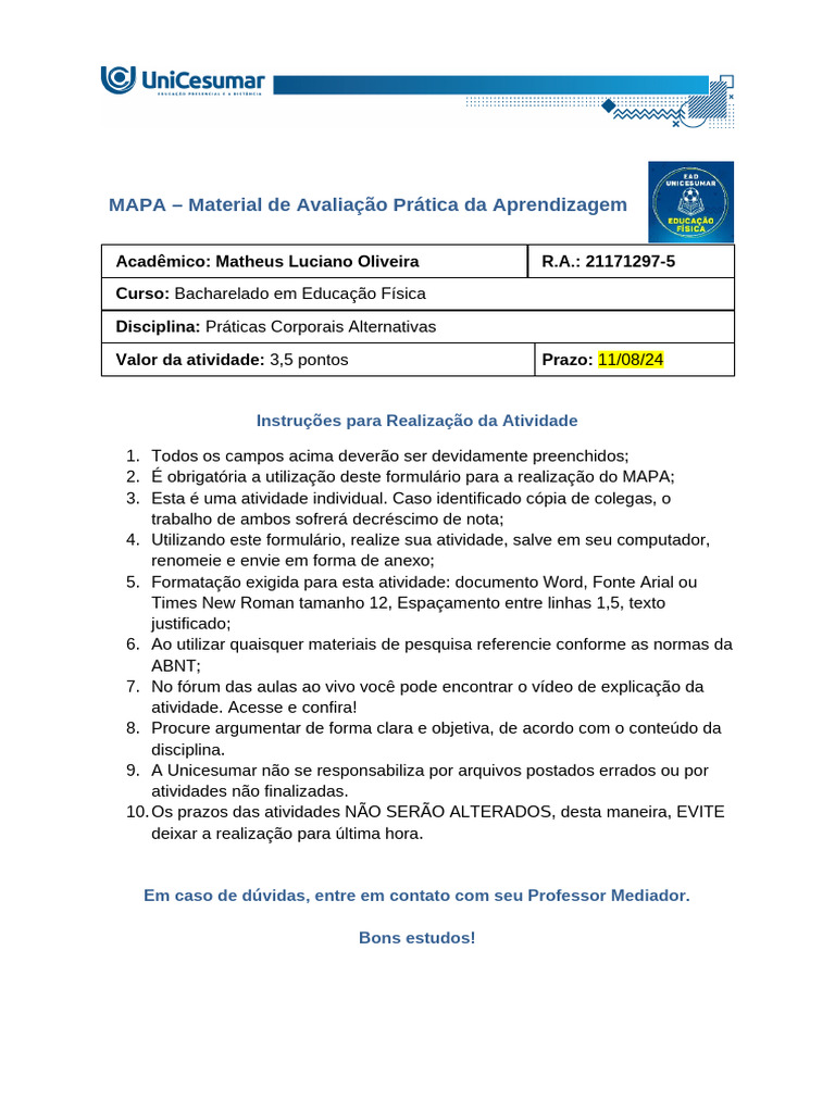 Mapa Body Scam | PDF | Sentimento | Meditação