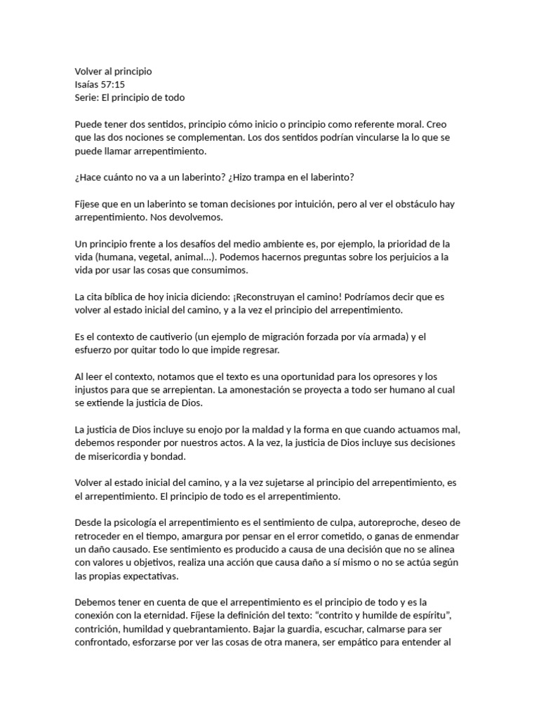 Volver Al Principio | PDF | Justicia | Crimen y violencia