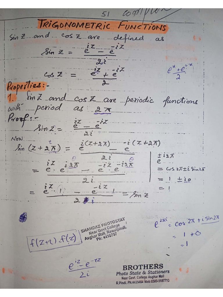 Trigonometric fun | PDF