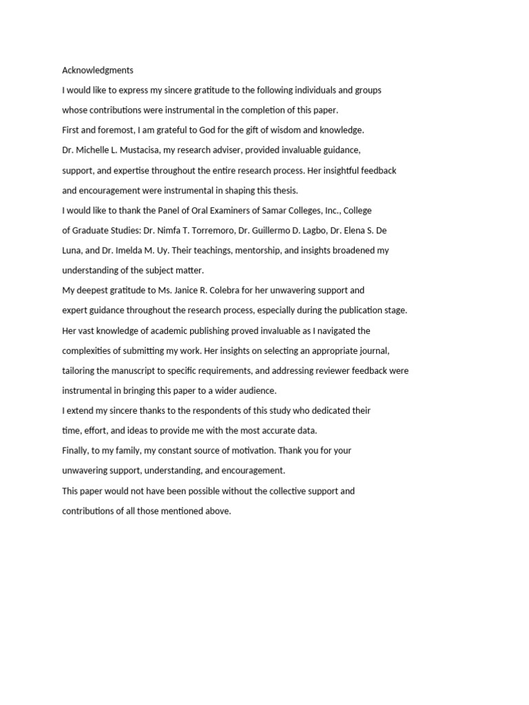 Acknowledgments | PDF