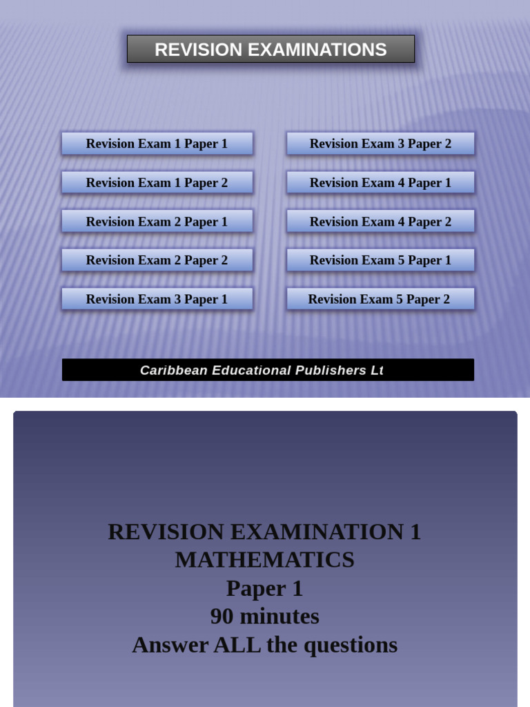 Mathematics Revision Exam Vol-1 Ppt 2 | PDF | Area | Interest