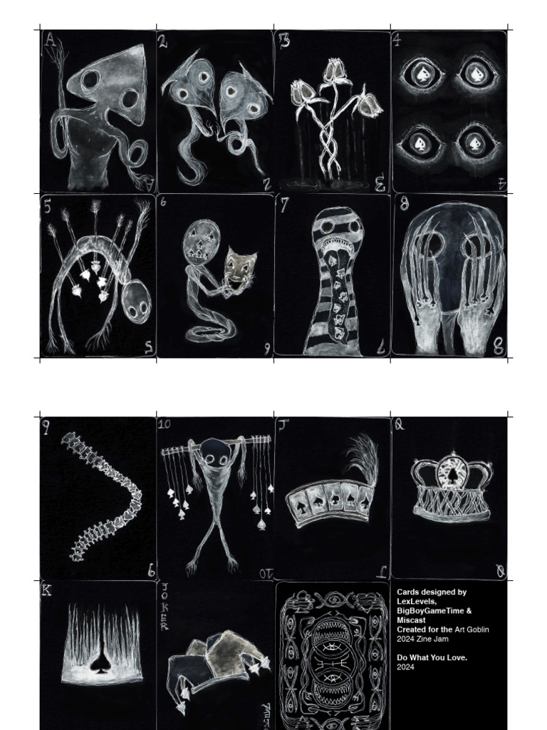 GoblinDeckOfThings Cards A4 v02 | PDF