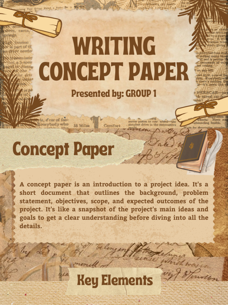 Writing Concept Paper | PDF | Beauty | Tea